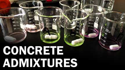 Concrete Chemical Admixtures - Archtoolbox