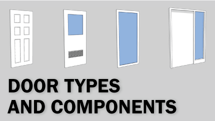 Door Components and Types of Interior Doors - Archtoolbox