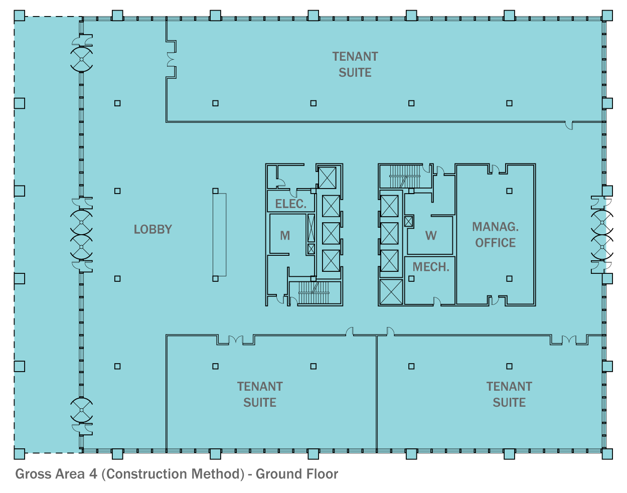 Building Area Square Footage Calculations - Archtoolbox