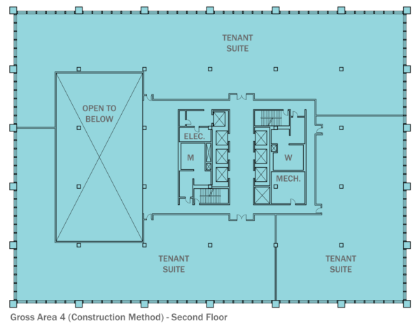 Building Area Square Footage Calculations - Archtoolbox