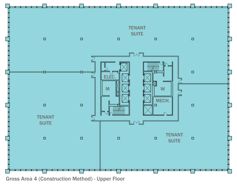 Building Area Square Footage Calculations - Archtoolbox