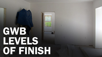 Gypsum Board (Drywall) Level of Finish - Archtoolbox