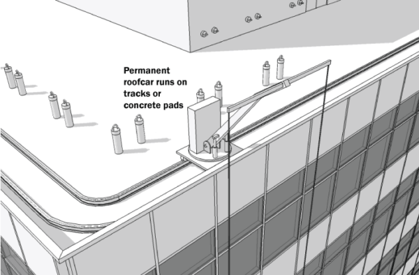 High Rise Window Washing Equipment Design - Archtoolbox