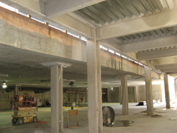 Spray Applied Fireproofing (SFRM) - Archtoolbox