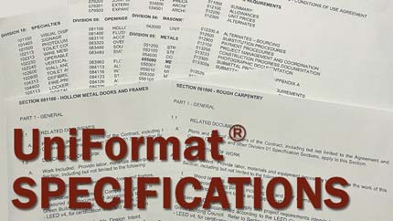 UniFormat Specifications - Archtoolbox